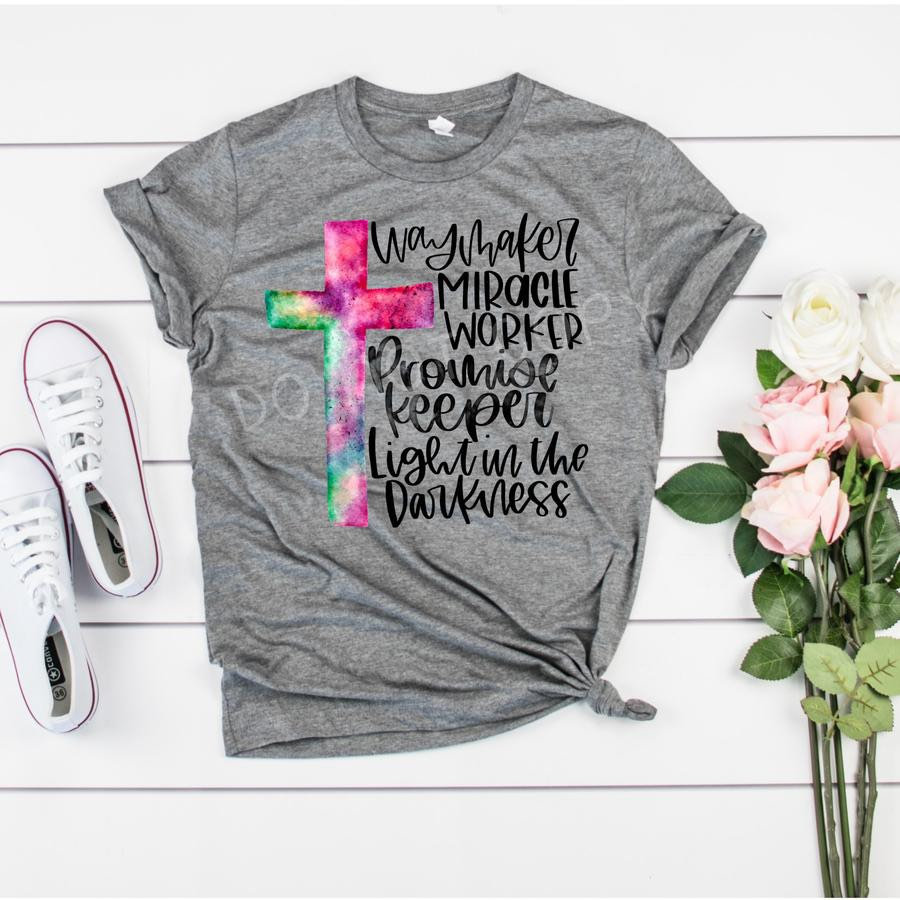 Water Color. Way Maker. Miracle Worker . Promise Keeper. Light In The ...