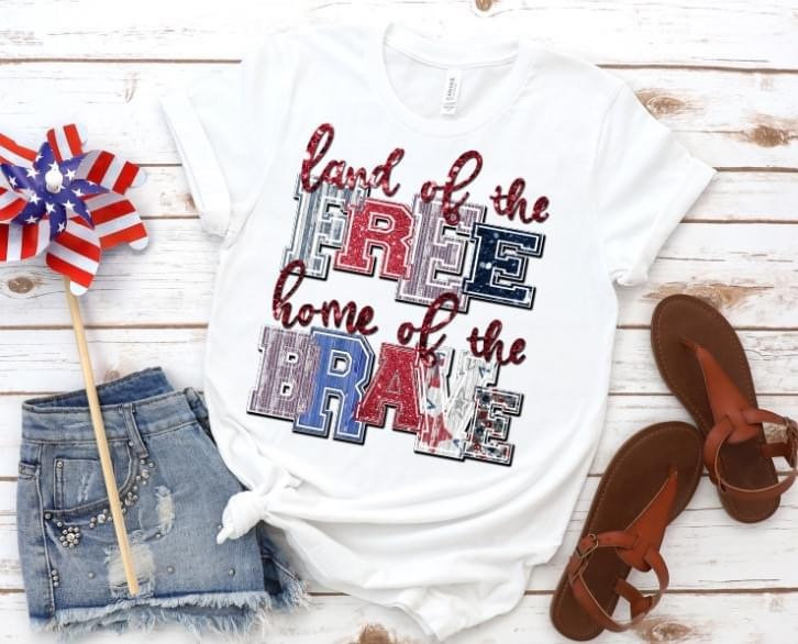 Land Of The . Home Of The Brave..july 4th.4th July.independence Day ...